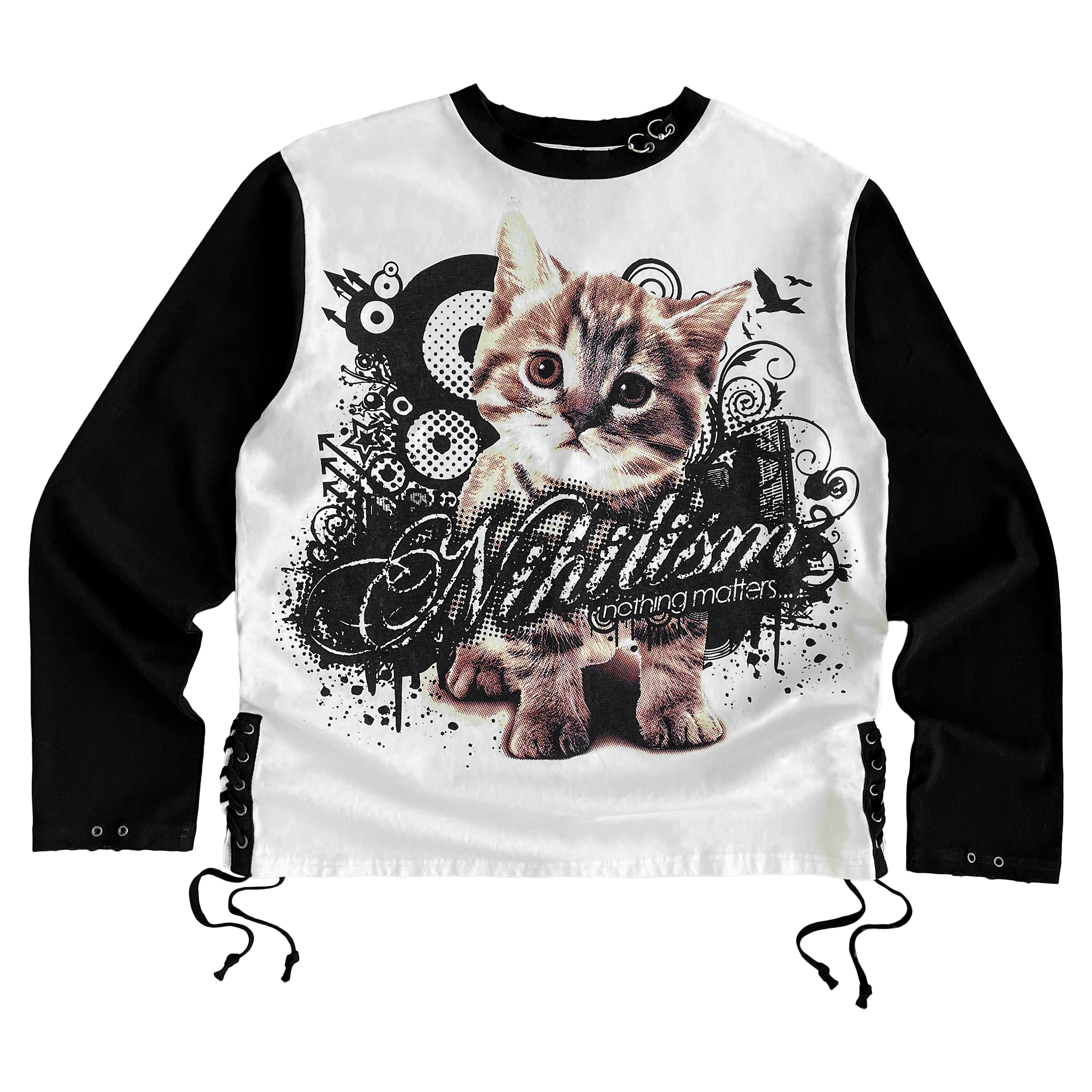 "Nihilism Cat" Longsleeve – VILE 222